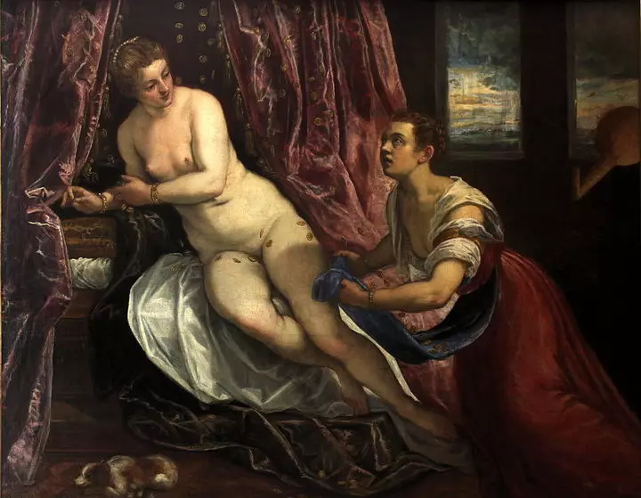 Dana. Tintoretto. 1578 yil