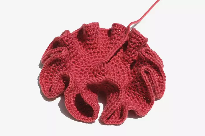 Knitting Patterns pseudosphere (hiperbolik eq ...