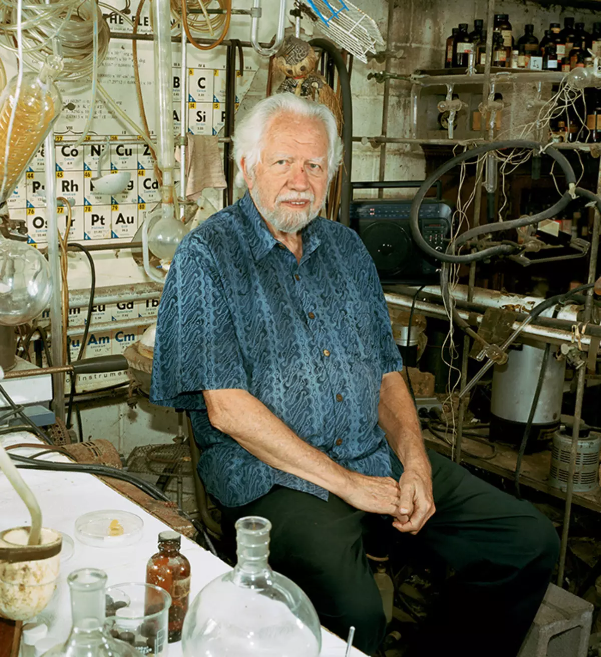 Ev Laboratoriyasında Alexander Shulgin ...