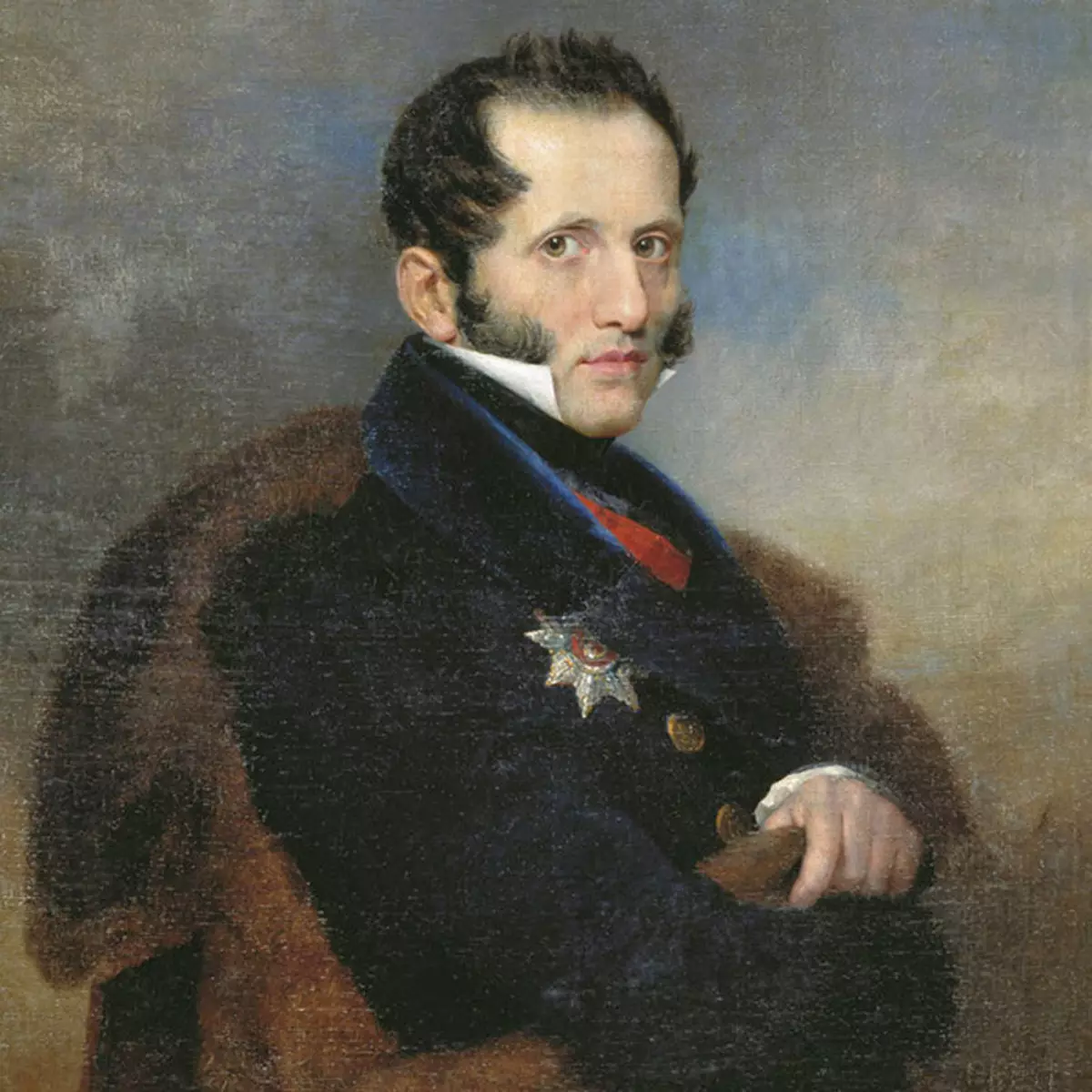 De Wilhelm August golieas. Portrait vu Sergey seng Grafik ...