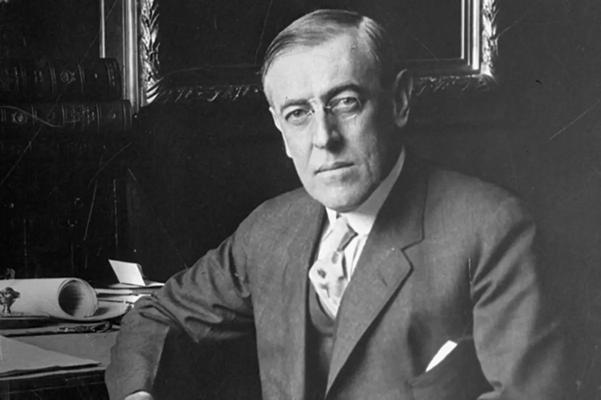 Woodrow Wilson. © April