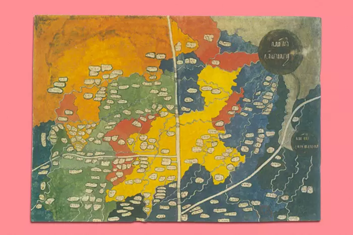 Presumed administrative map of a small part of ...