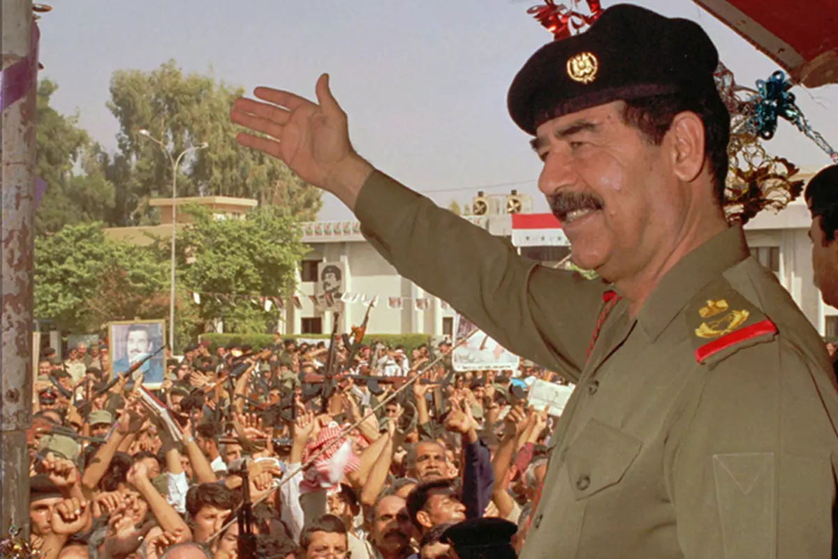 Saddam Hussein, 1995 / © AP