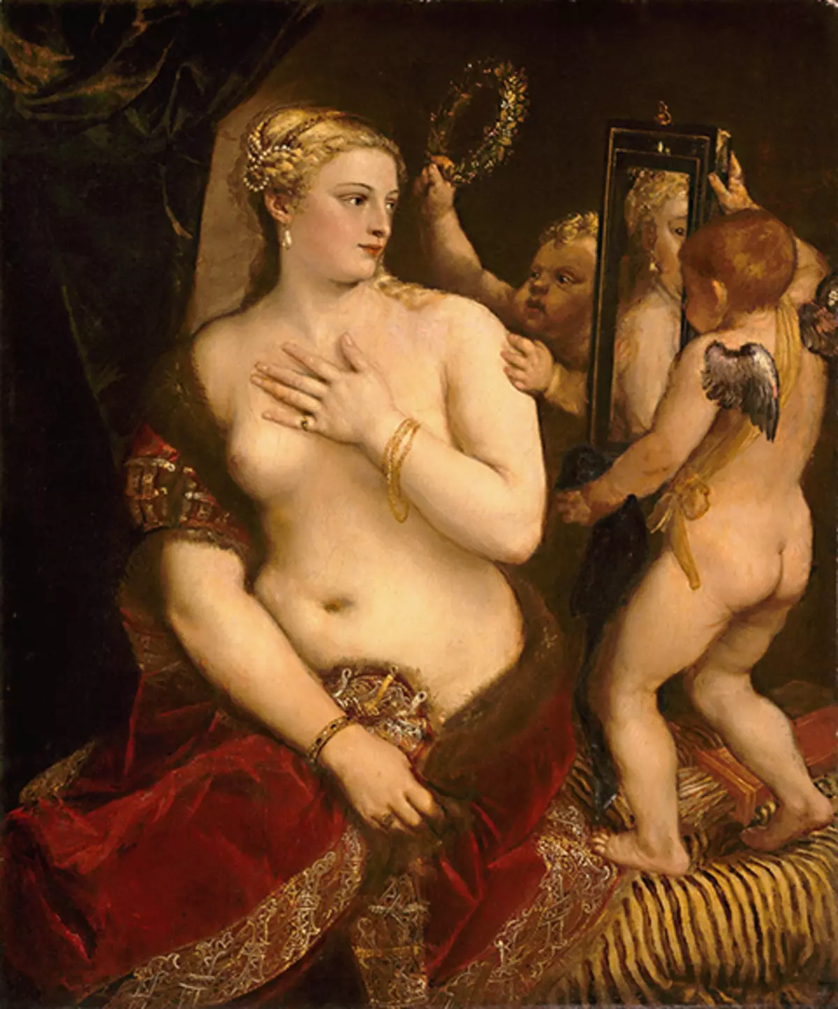 Titian, "Venere b'mera", 1555.