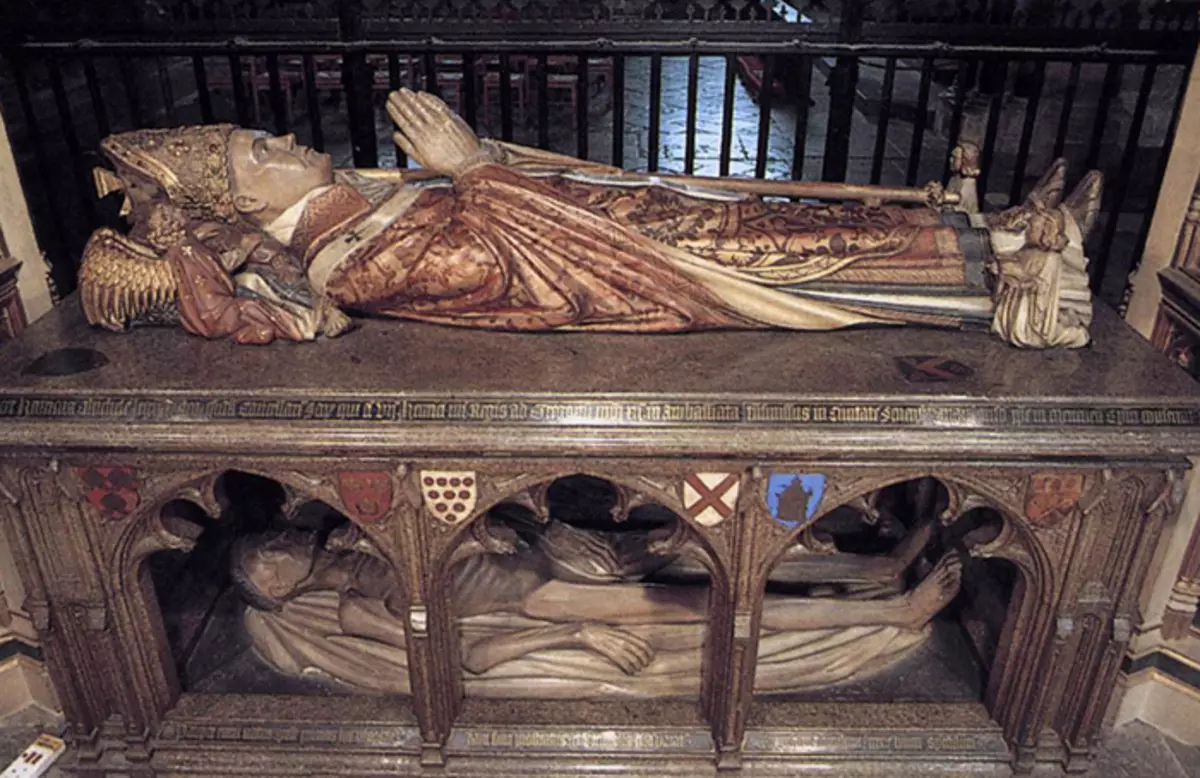 La làpida de l'arquebisbe de Canterbury Henry H ...