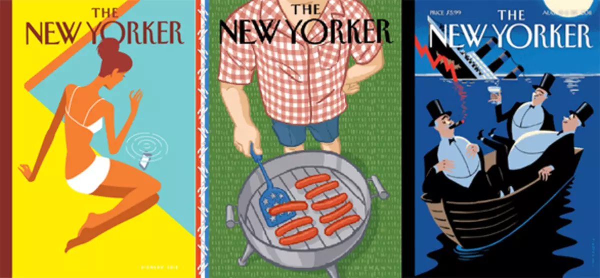 Обкладинки The New Yorker.
