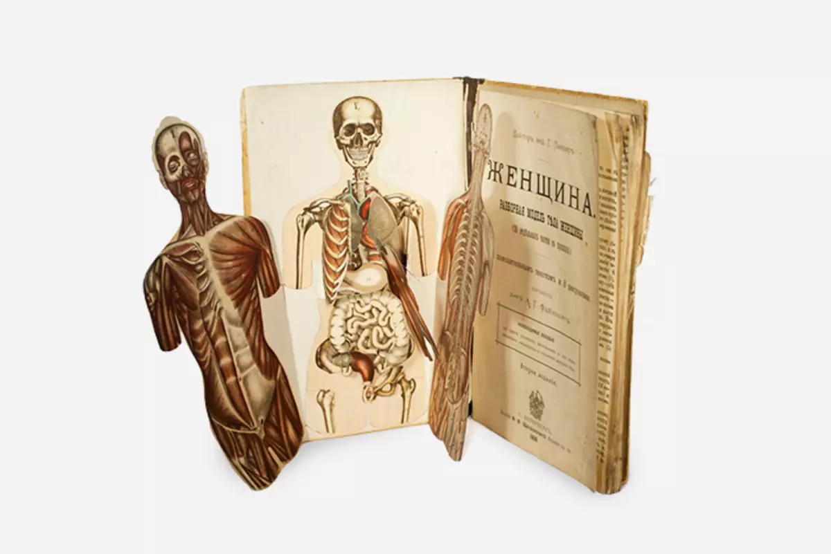 Libro anatomico-clamshell, Russia, 1899 e ...