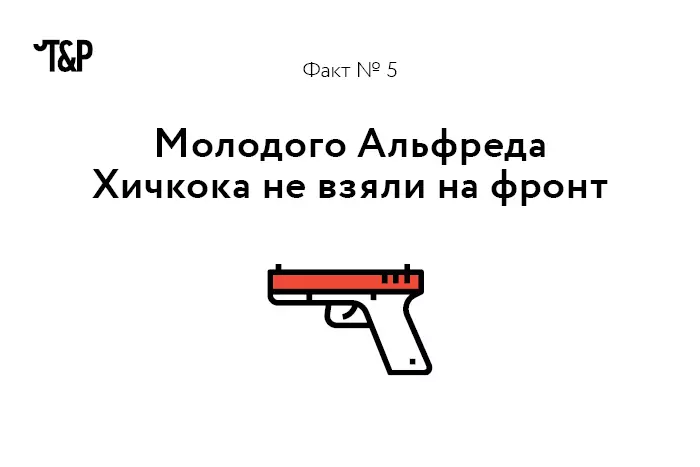 Ovalele și filmele proprii nu au iubit: Fapte despre Alfred Hitchkok 8126_5