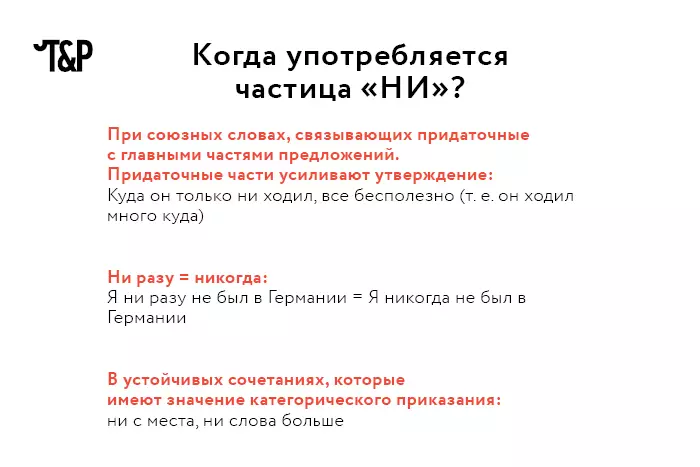 Niciodată: Regulile pentru scrierea particulelor 