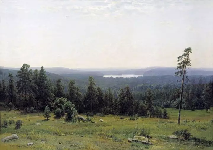 Іван Шишкін, «Лісові далі» (1884 г.)