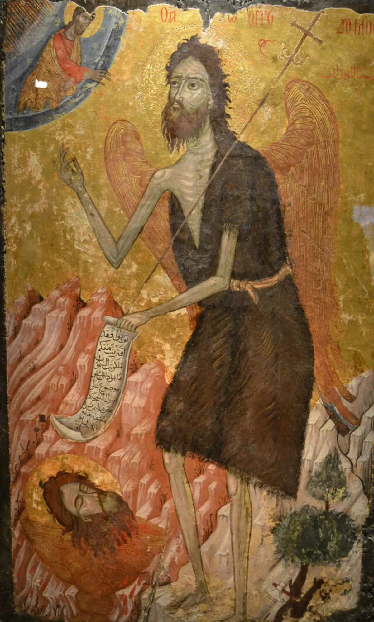 Old Testament Slasher, középkori női felhatalmazás, levágott ellenséges fej, fejek, ló fúró az edényben és a Nimb-lemezen, dekapitált szentek és fejetlen emberek középkori művészet a vágott szentek az Isten helyett 10461_14