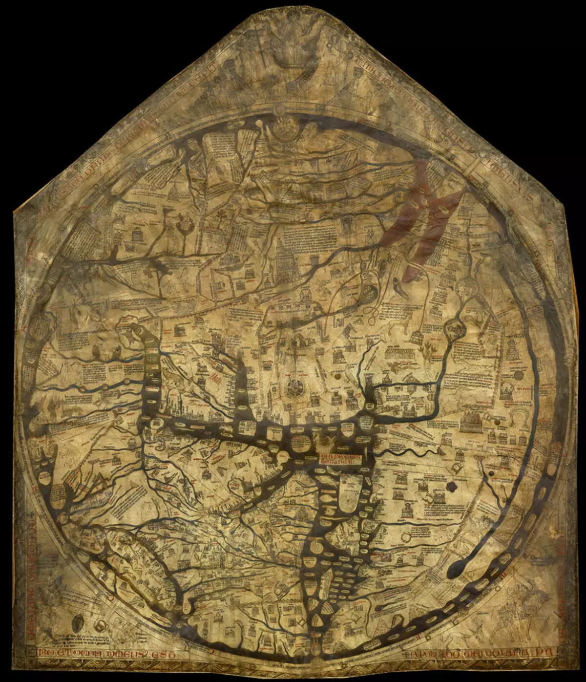 Tabut, top veya disk: Dünyayı ortaçağ haritalarında tasvir ettikçe 10584_6