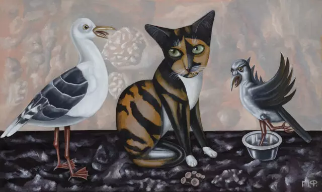 Pesca múltiple de sirenes, novel·la amb bolets i gat blanc: entrevista amb l'artista-visionari porfiri de Fedorin 11481_8
