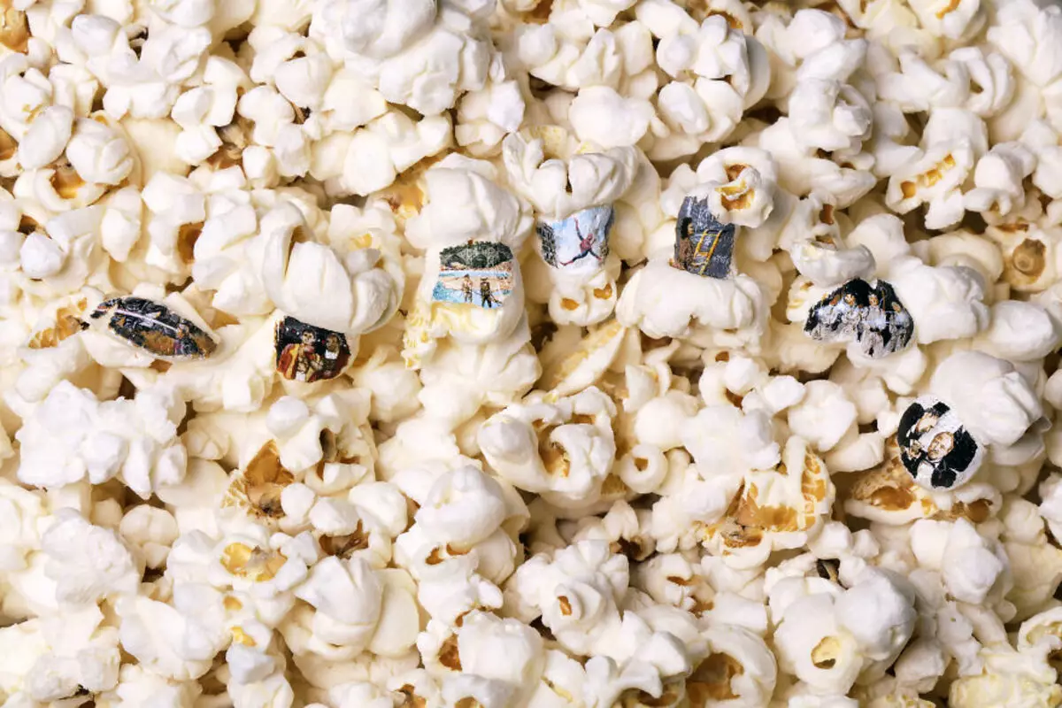 Kunstneren trækker på popcorn scener fra hans yndlingsfilm 13271_10