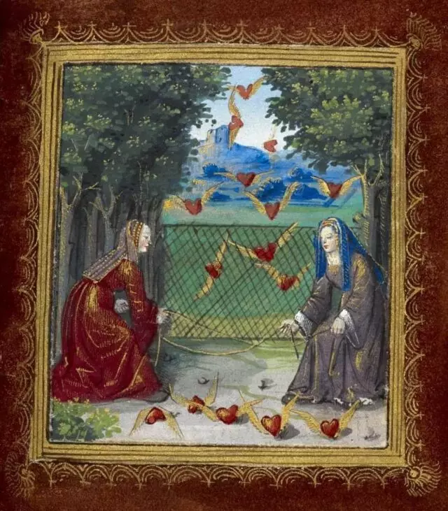 Hjerter Ikke bestille: Hvordan betydningen av symbolet ️️ i middelalderen, i renessansetiden og i en ny tid 15630_22