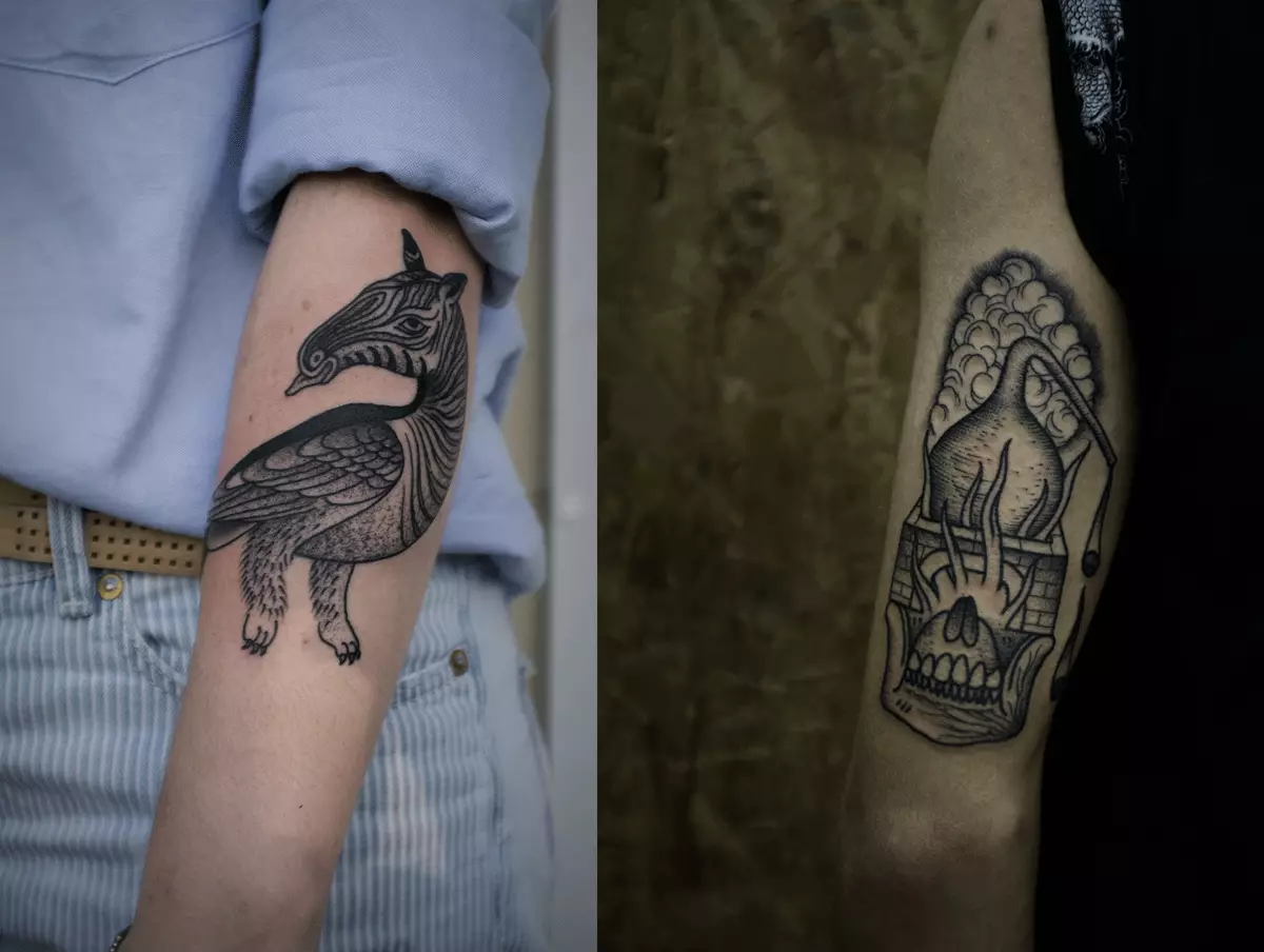 Negru rus. Herman IX - Despre tatuajul intern 