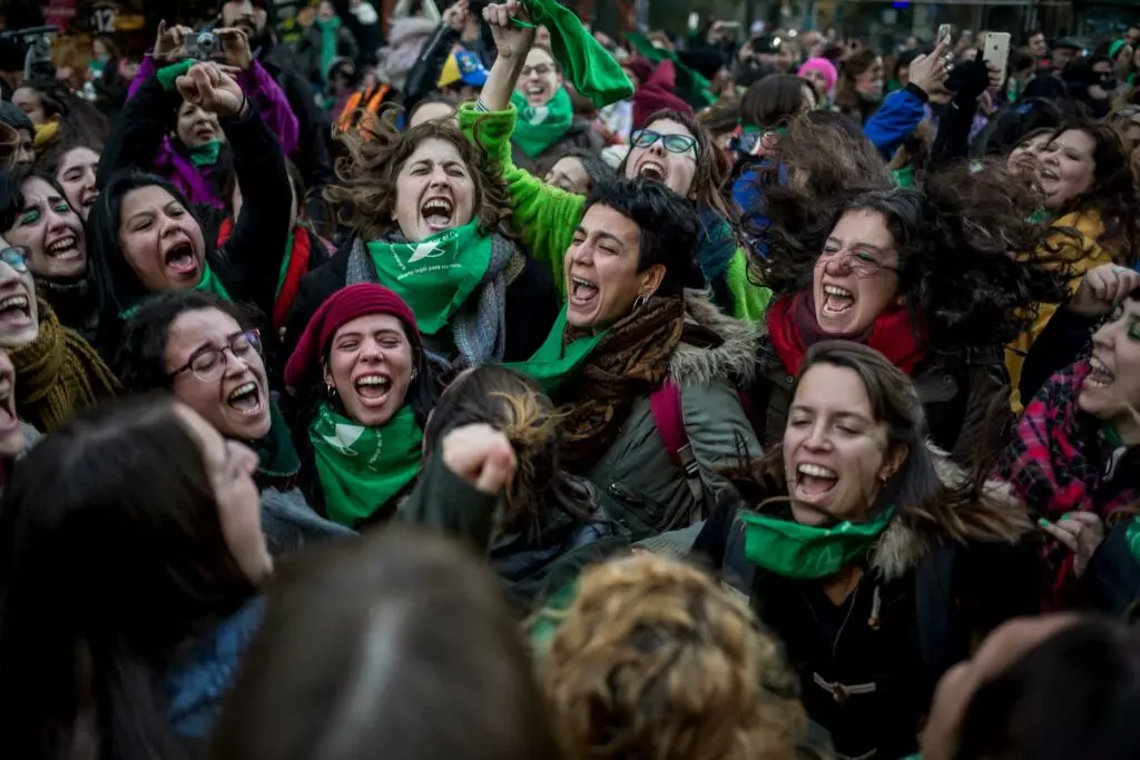 Argentina decide: Como luta com feministas argentinos patriarcados - Relatório de fotos das ruas 3152_10