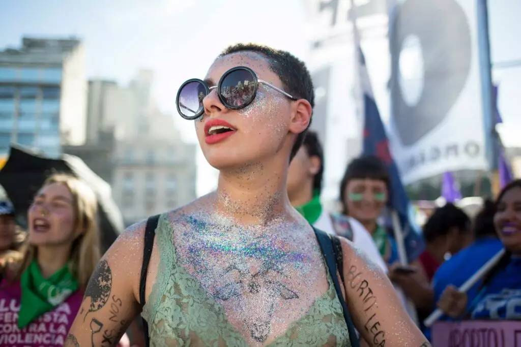 Argentina decide: Como luta com feministas argentinos patriarcados - Relatório de fotos das ruas 3152_14