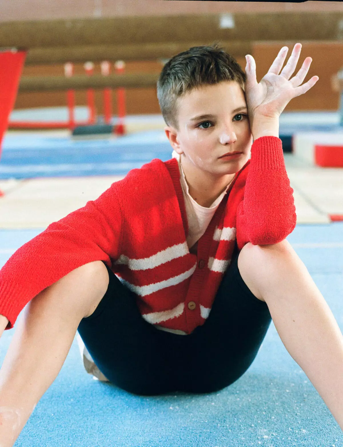 Mergina ant dubenio: vieną dieną su 11 metų sporto salė Valentino gimnast 5190_3