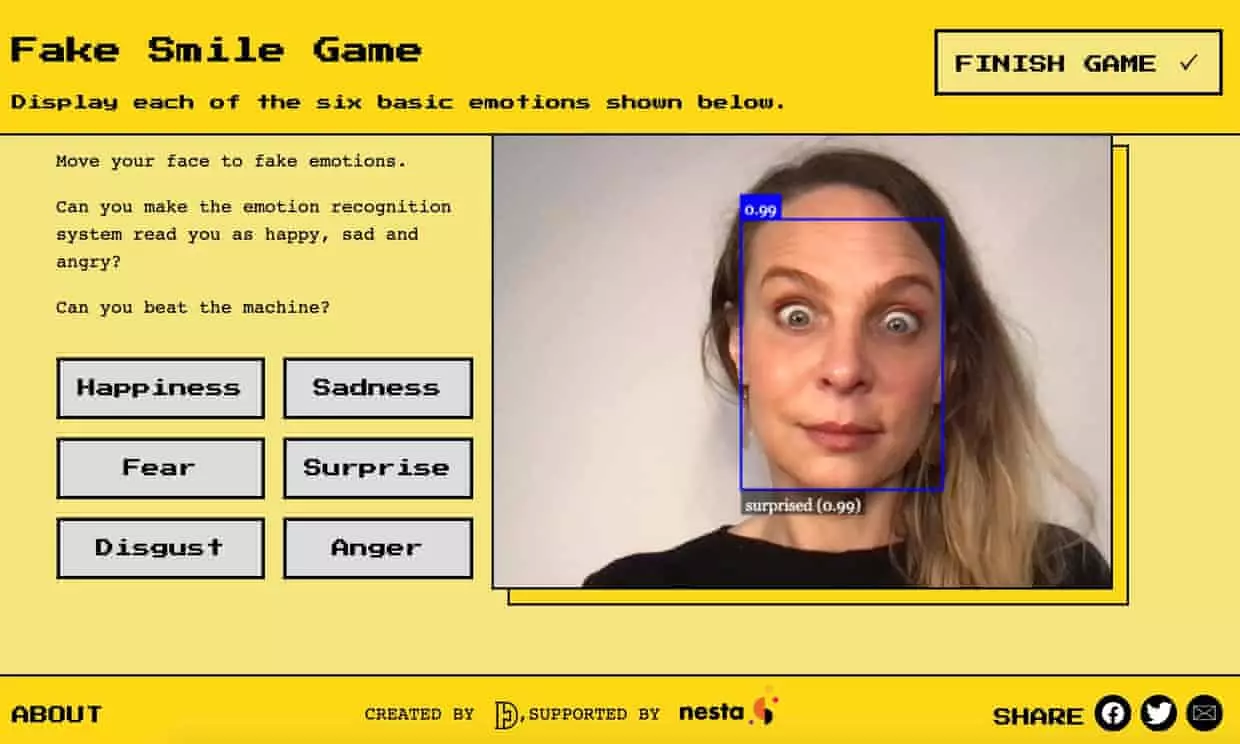 لعبة اليوم: معرفة ما اذا كان الذكاء الاصطناعي يمكن التعرف على العواطف 6026_1
