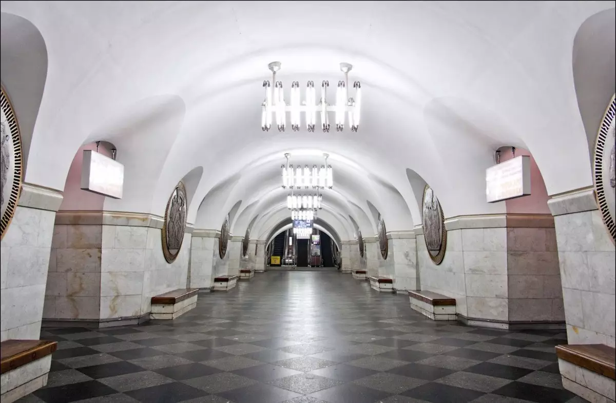 Panduan pada Metro pasca perang Soviet. Dari 
